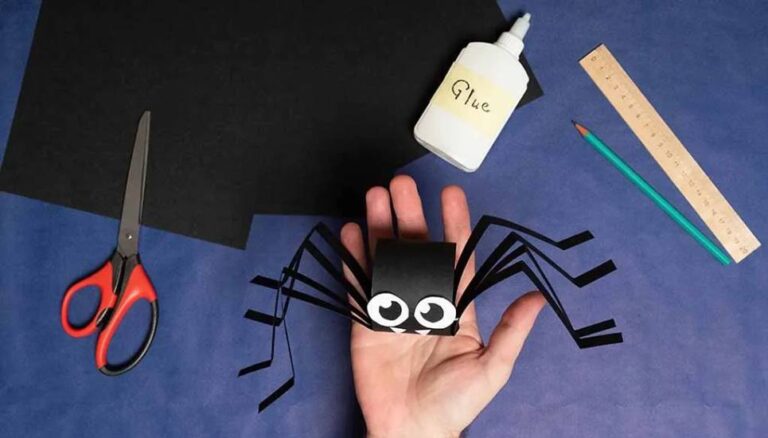 Our Fun Paper Itsy Bitsy Spider Characters - Nannies of Greece